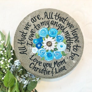 MOTHER Memorial Stone, Memorial Garden Stone, Memorial Gift, Memorial ...