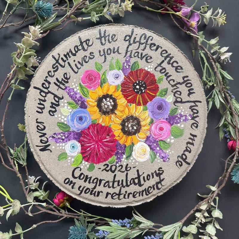 Wildflower Yard Ornament - Etsy