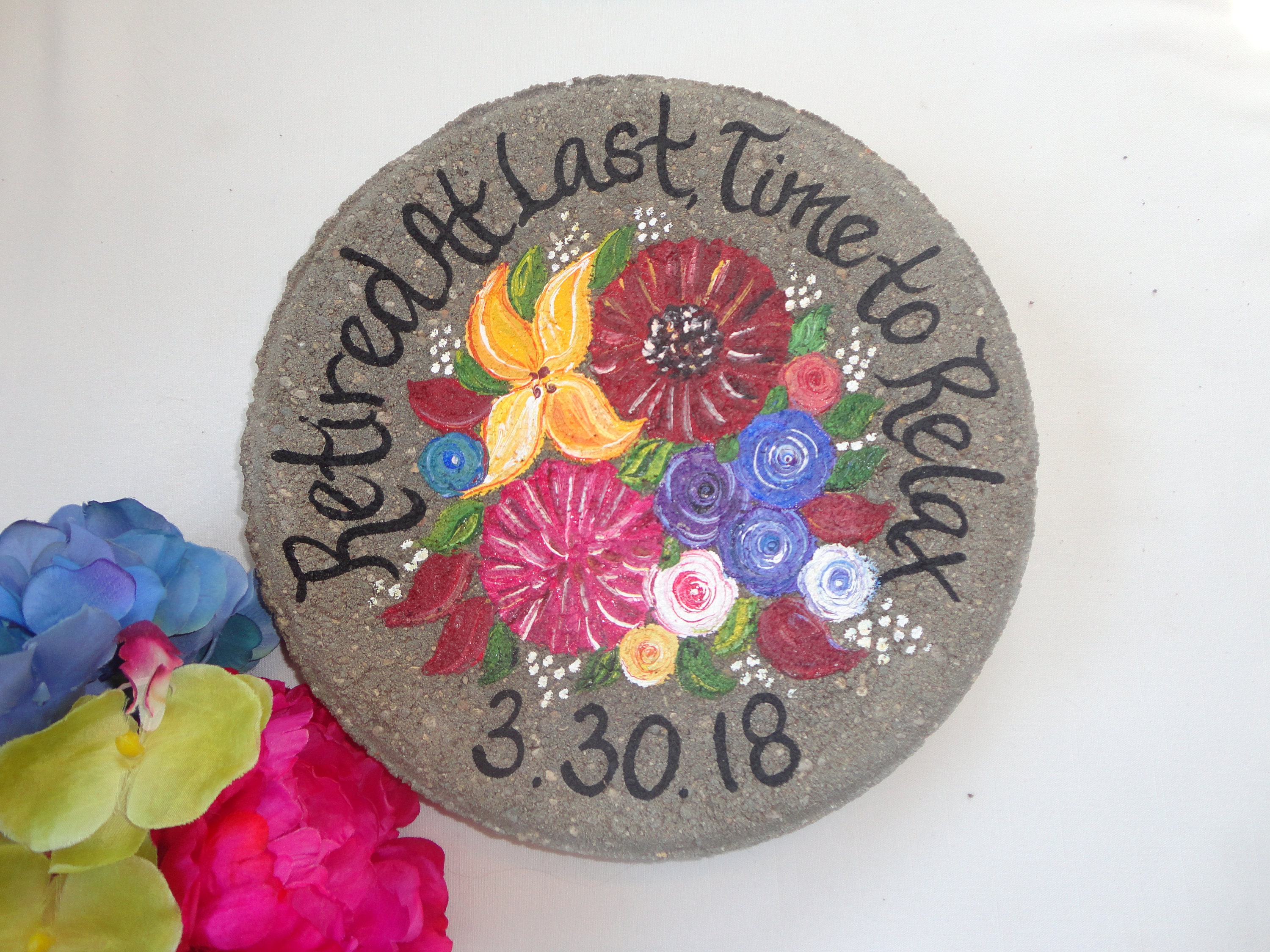 RETIREMENT GIFT Retired at Last Teacher Gifts Personalized | Etsy