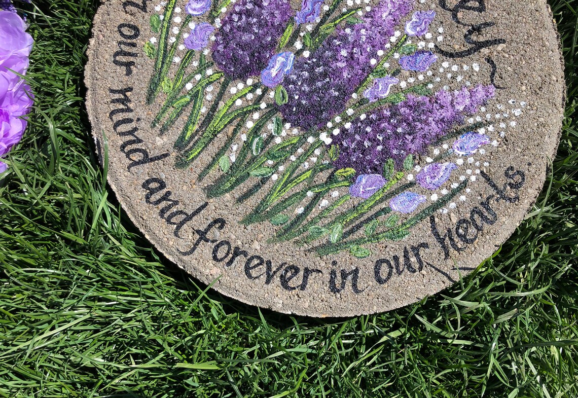 MEMORIAL Gifts -memorial Stepping Stone - Memorial Gift, Memorial Gifts ...