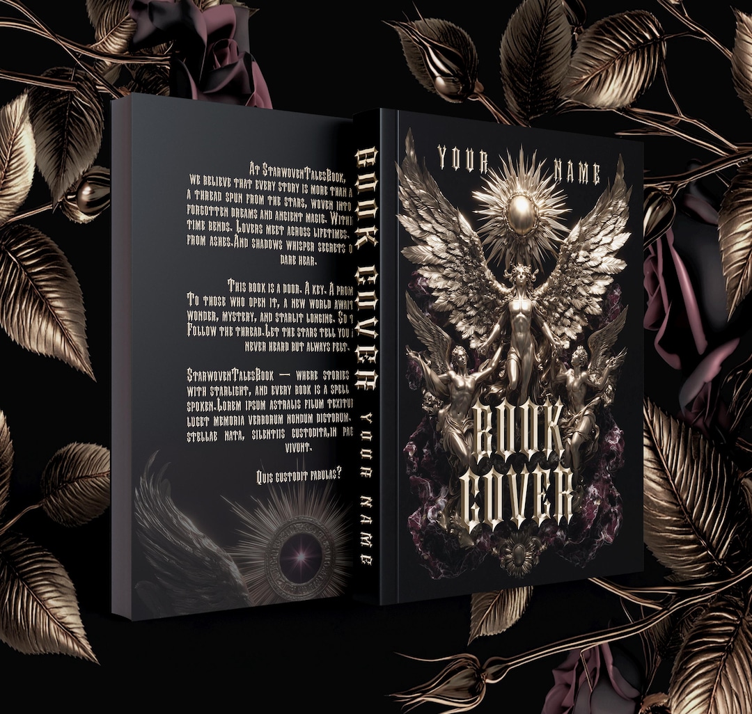 Premade Book Cover: Epic Fantasy, Mythological Saga (customizable KDP ...