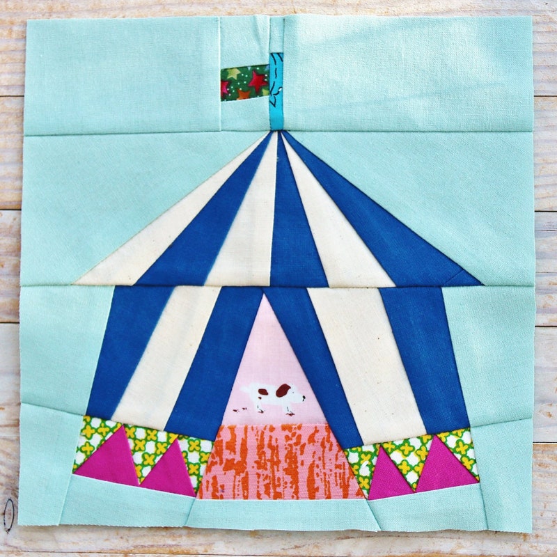 Circus Quilt Pattern - Etsy