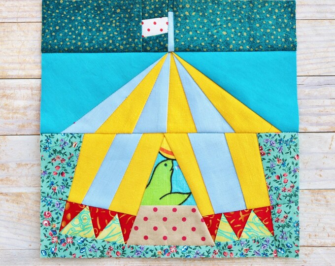 Toytime Circus Quilt Pattern Set of 8 Patterns - Etsy
