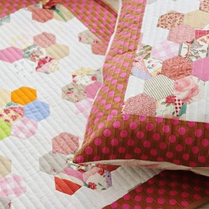 Quilt Baby Patchwork Newborn Crib Pram Stroller Bedding Pink White ...