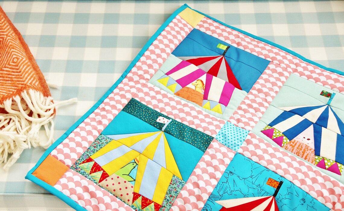 Quilt Baby Patchwork Newborn Circus Tent Horse Crib Pram | Etsy
