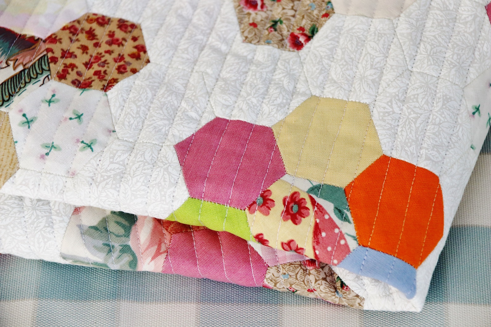 Quilt Baby Patchwork Newborn Crib Pram Stroller Bedding Pink | Etsy