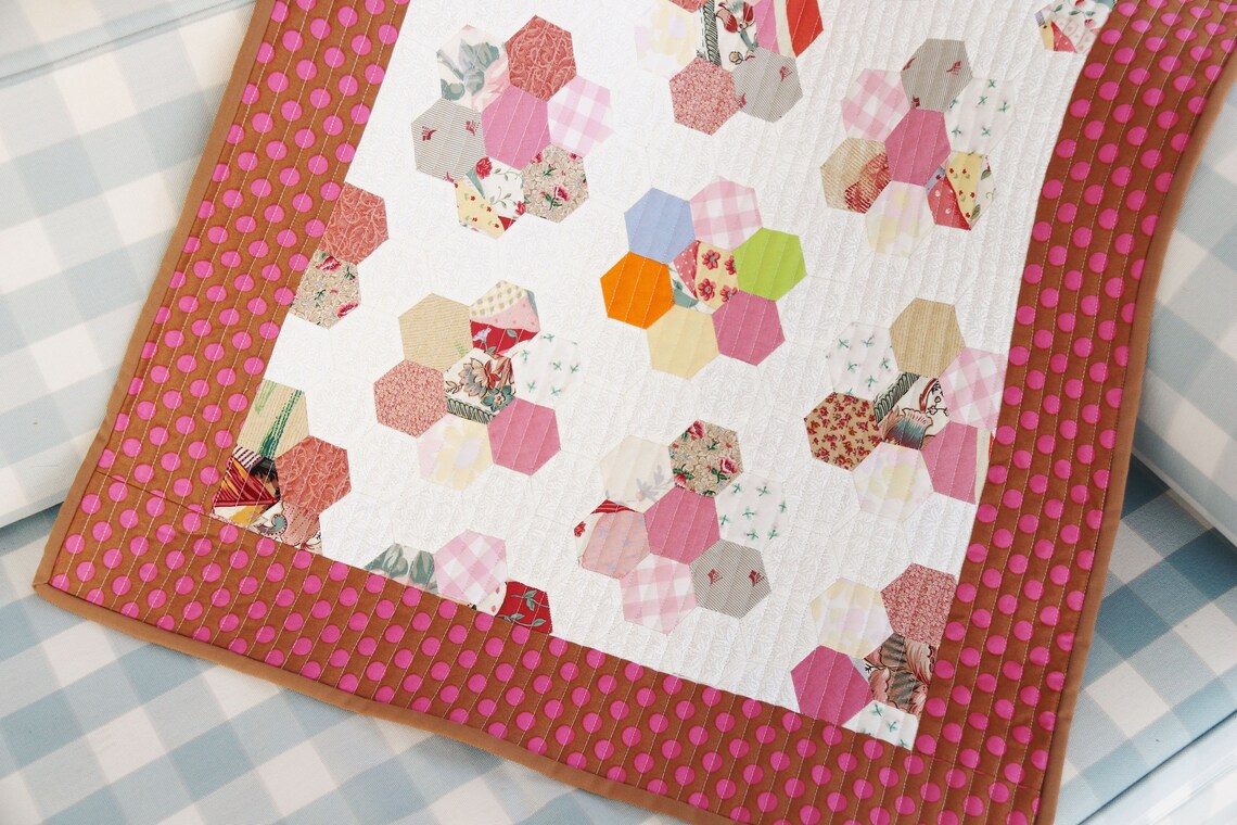 Quilt Baby Patchwork Newborn Crib Pram Stroller Bedding Pink | Etsy