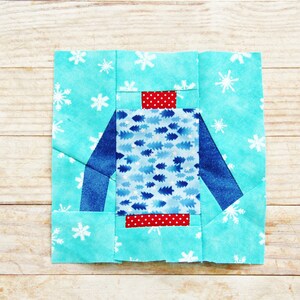 Ugly Christmas Sweater Quilt Block Pattern PDF Instant Download ...