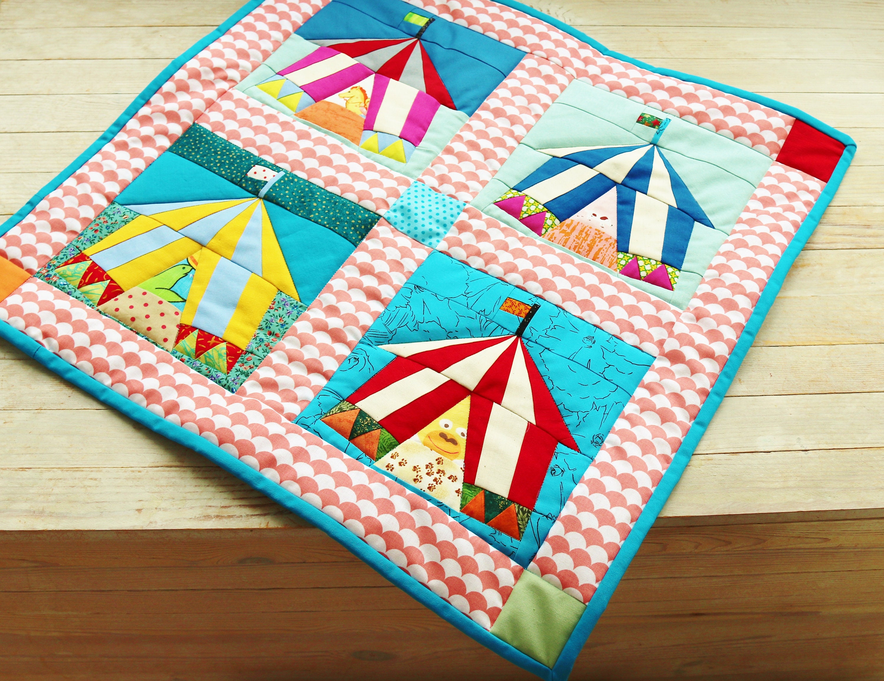 Quilt Baby Patchwork Newborn Circus Tent Horse Crib Pram - Etsy