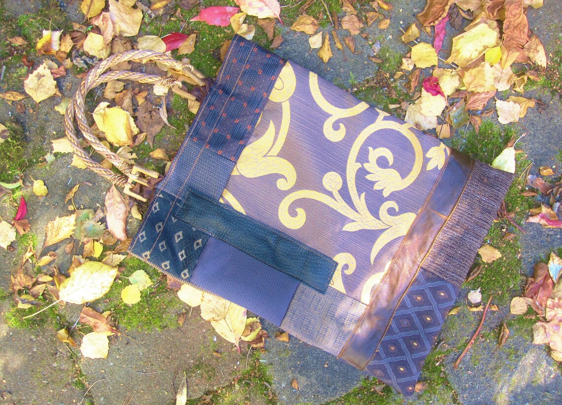 Tote Bag Handbag Rustic Shopping Bag Shopper Patchwork - Etsy