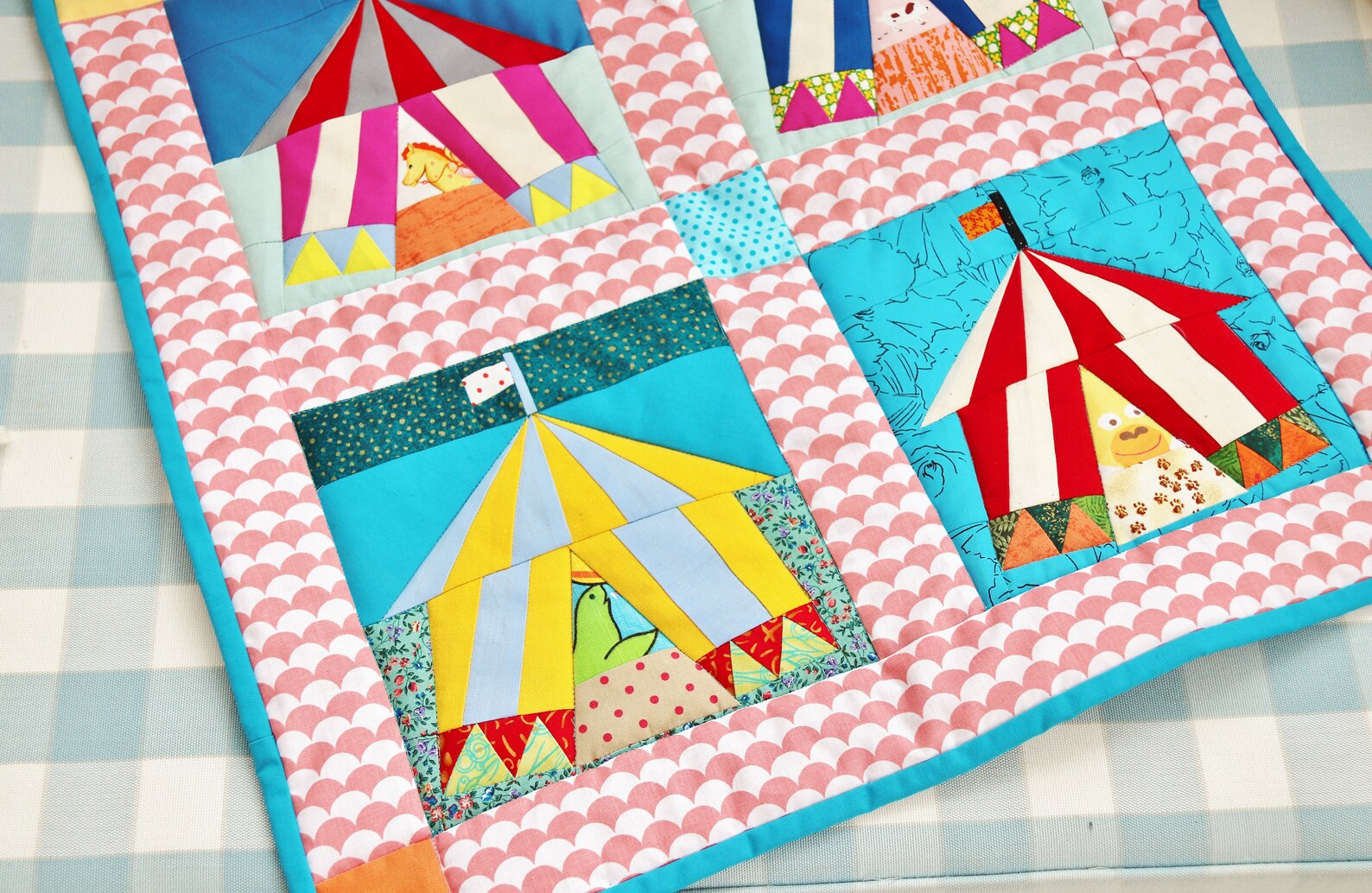 Quilt Baby Patchwork Newborn Circus Tent Horse Crib Pram | Etsy