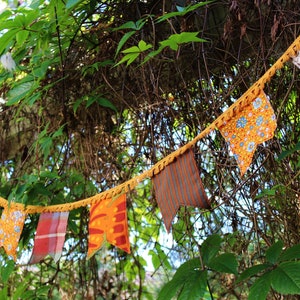 Bunting Pennant Garland Flag Banner Ornament Boho Birthday Garden Party ...