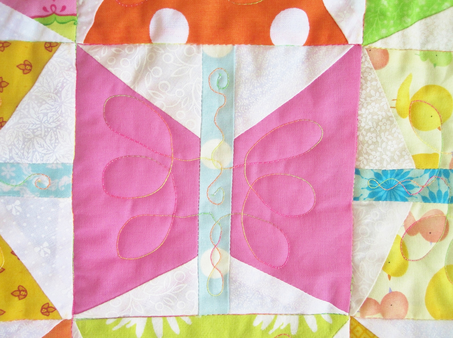 Baby Butterfly Quilt Pattern PDF Instant Download Modern Patchwork Cute ...