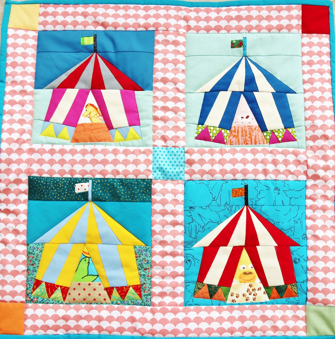 Quilt Baby Patchwork Newborn Circus Tent Horse Crib Pram - Etsy