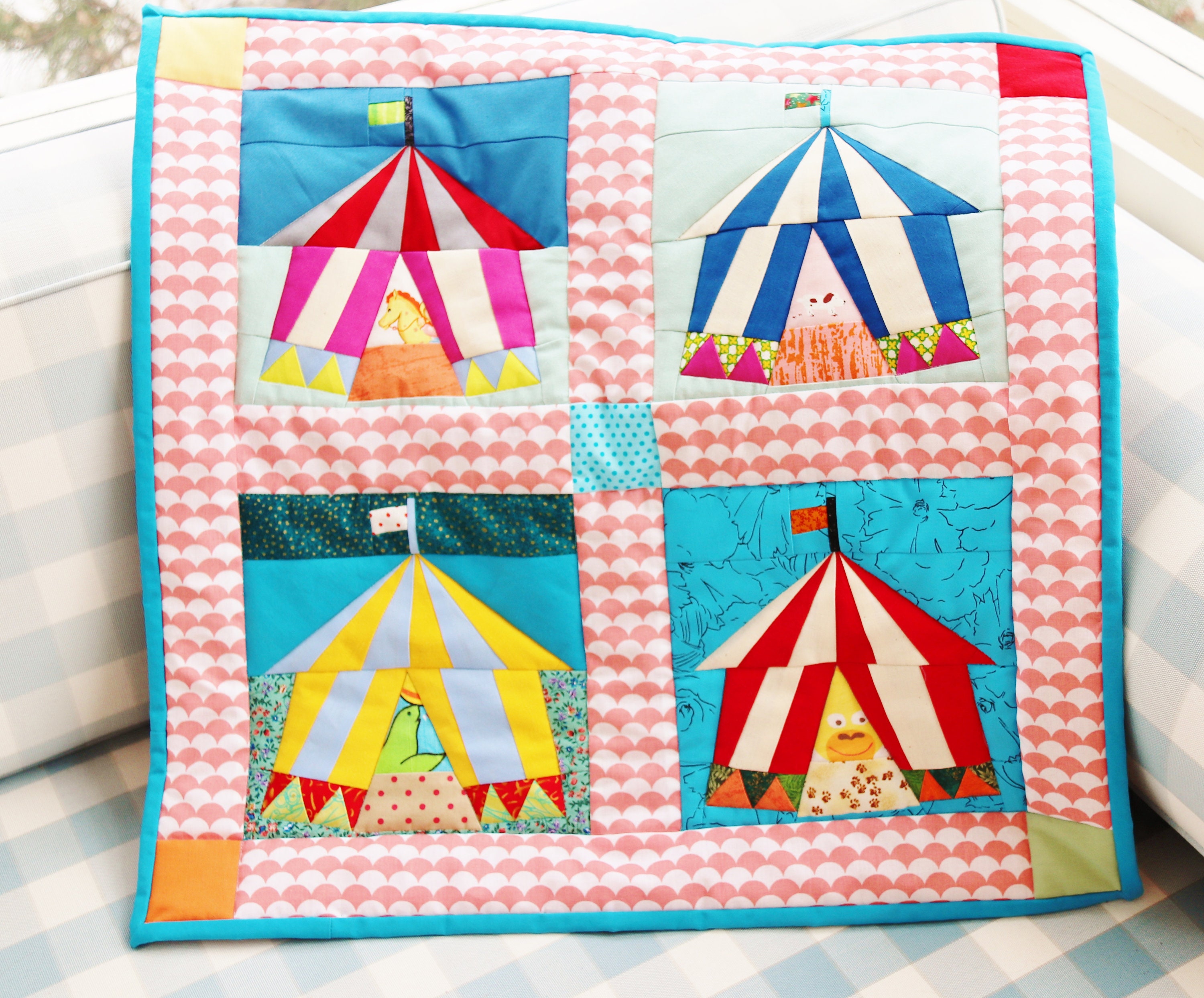 Quilt Baby Patchwork Newborn Circus Tent Horse Crib Pram - Etsy