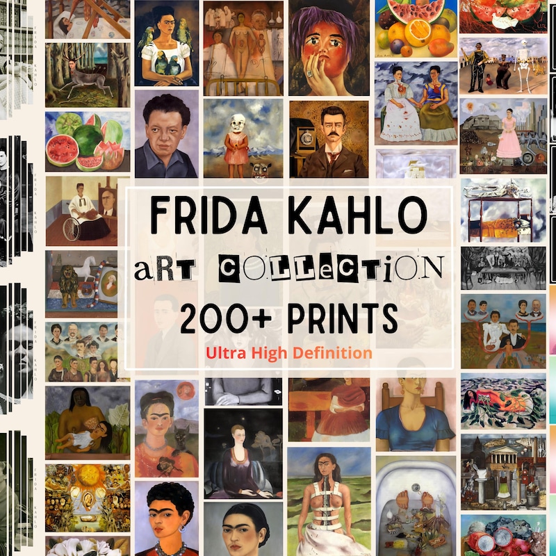 Frida Paintings Art - Etsy UK
