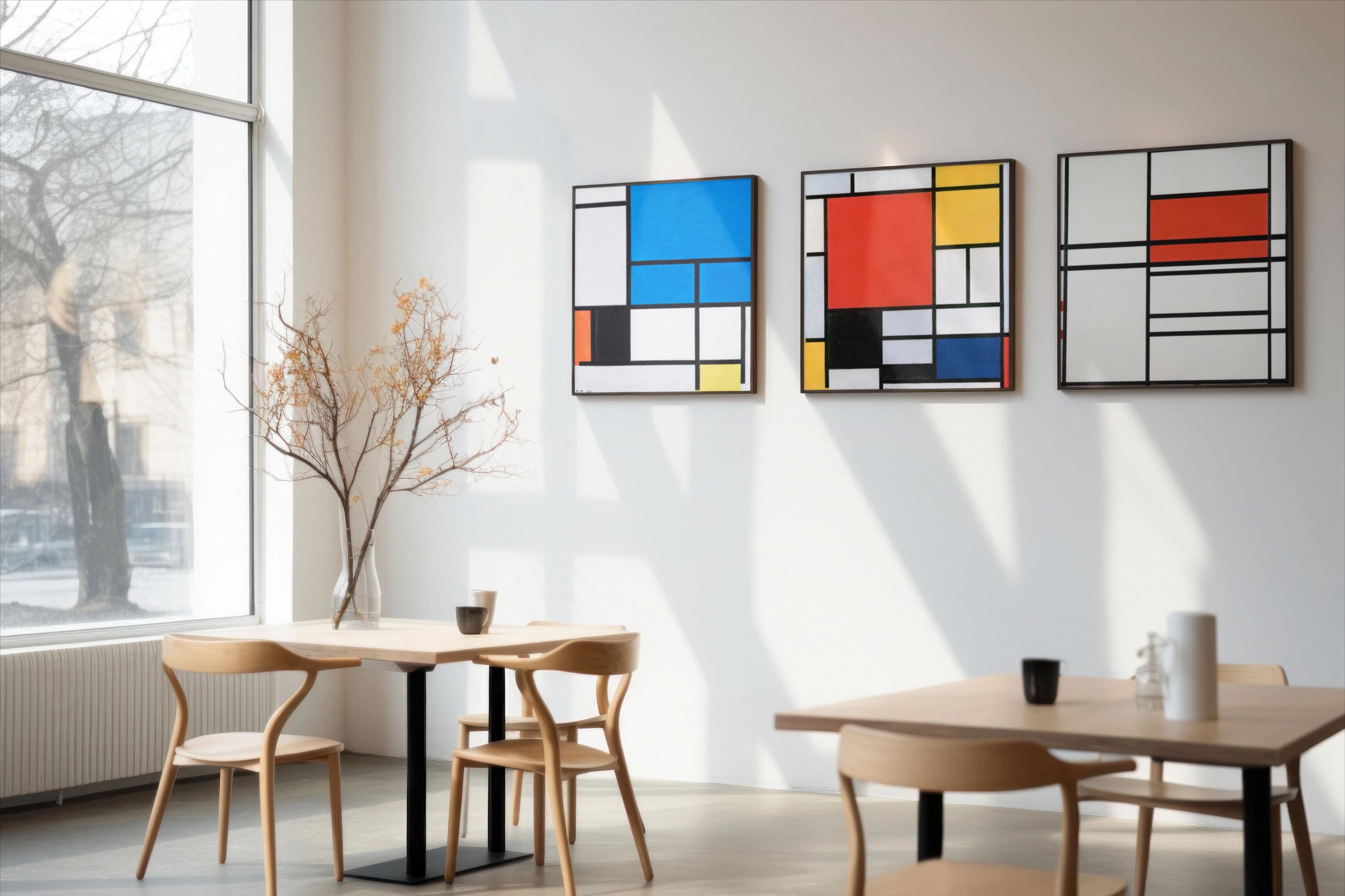 150+ Piet Mondrian Paintings, Ready to Print Digital Downloads, High ...