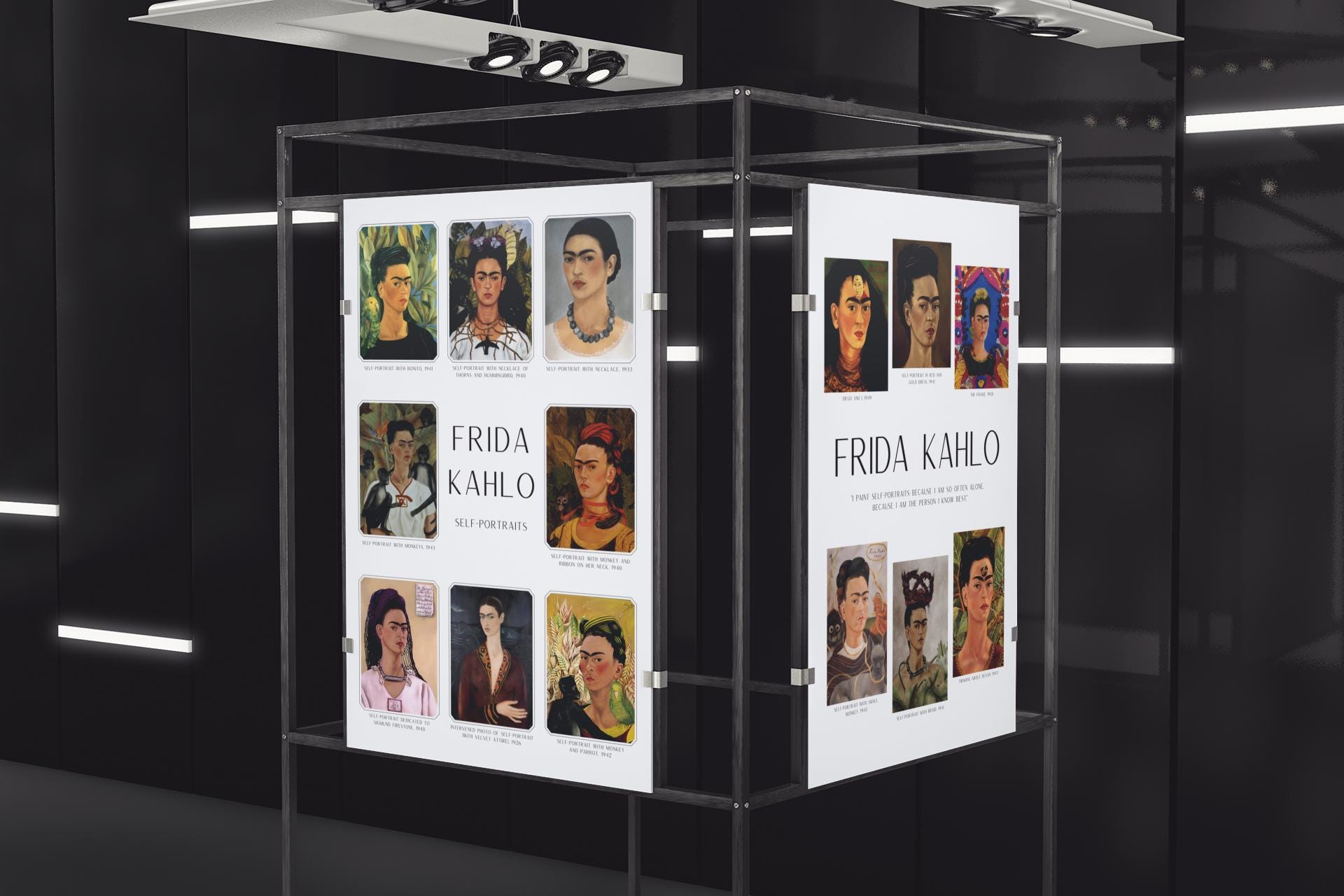 200 Frida Kahlo Paintings and Photos, Frida Kahlo Ready to Print Art ...