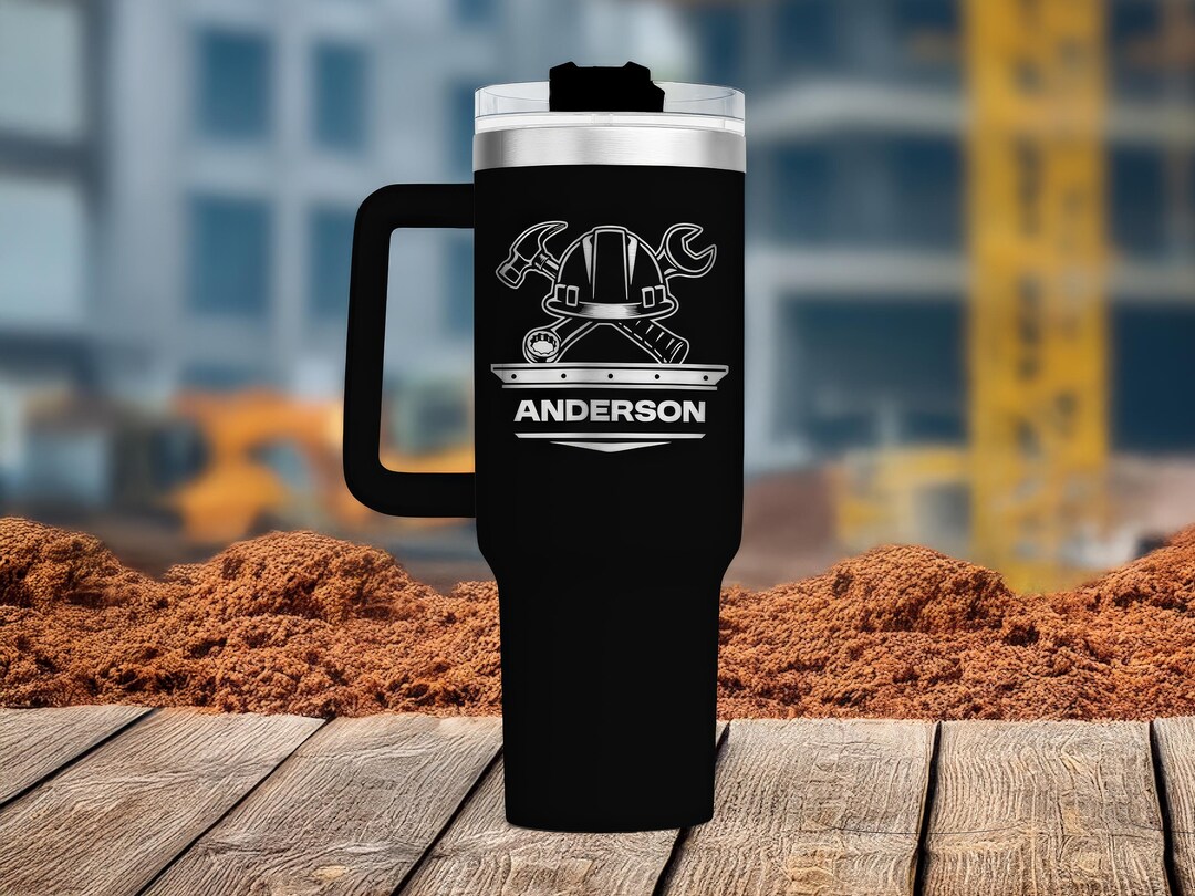 Construction Worker SVG | Hard Hat Tools Design | Personalized Name ...