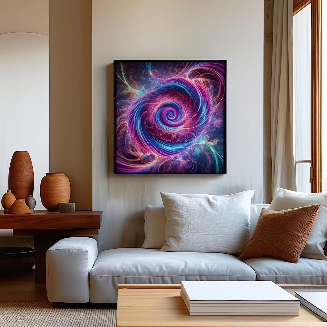 Psychedelic, Torus, Energy Field, Digital Art, Digital Download ...