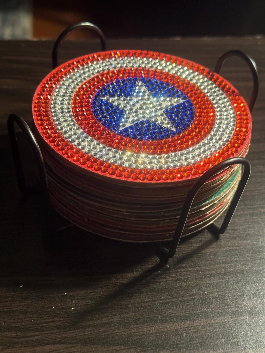 Superhero Coasters - Etsy