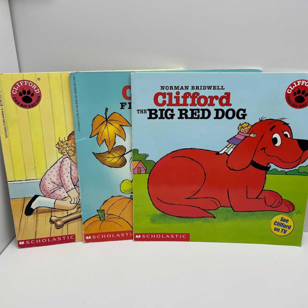 Nostalgic Clifford the Big Red Dog Books the Small Red Puppy, First ...