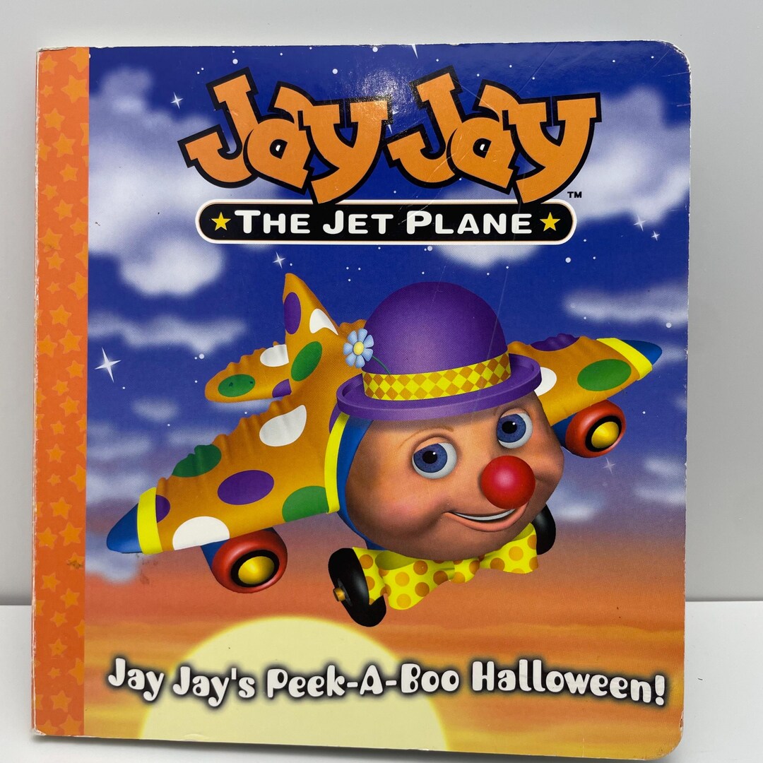 Nostalgic Jay Jay the Jet Plane Childrens Book Jay Jays Peek-a-boo ...