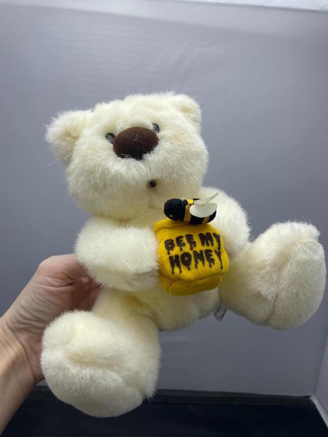 Vintage Russ Honey Bears “bee My Honey” Stuffed Animal Plush Toy 10” - Etsy