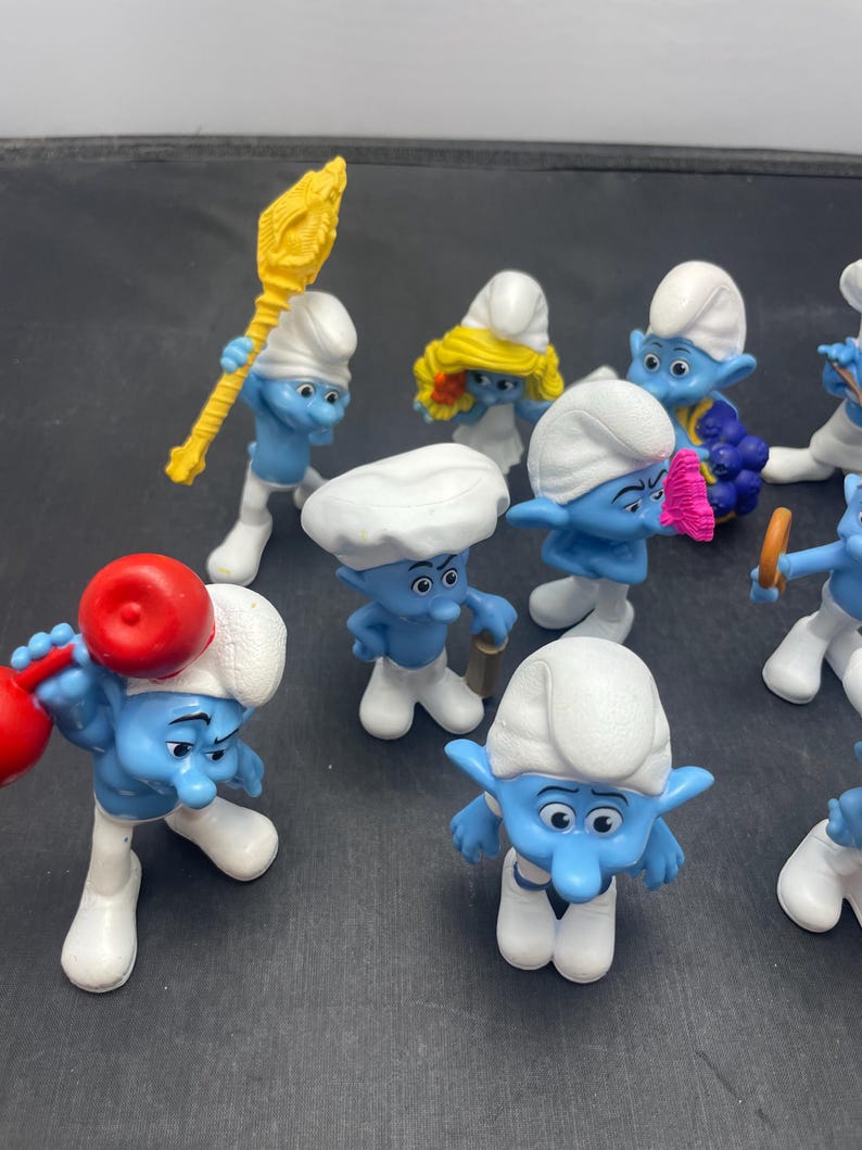 Mcdonalds Smurfs Lot of 13 LE 2011 Figures - Etsy