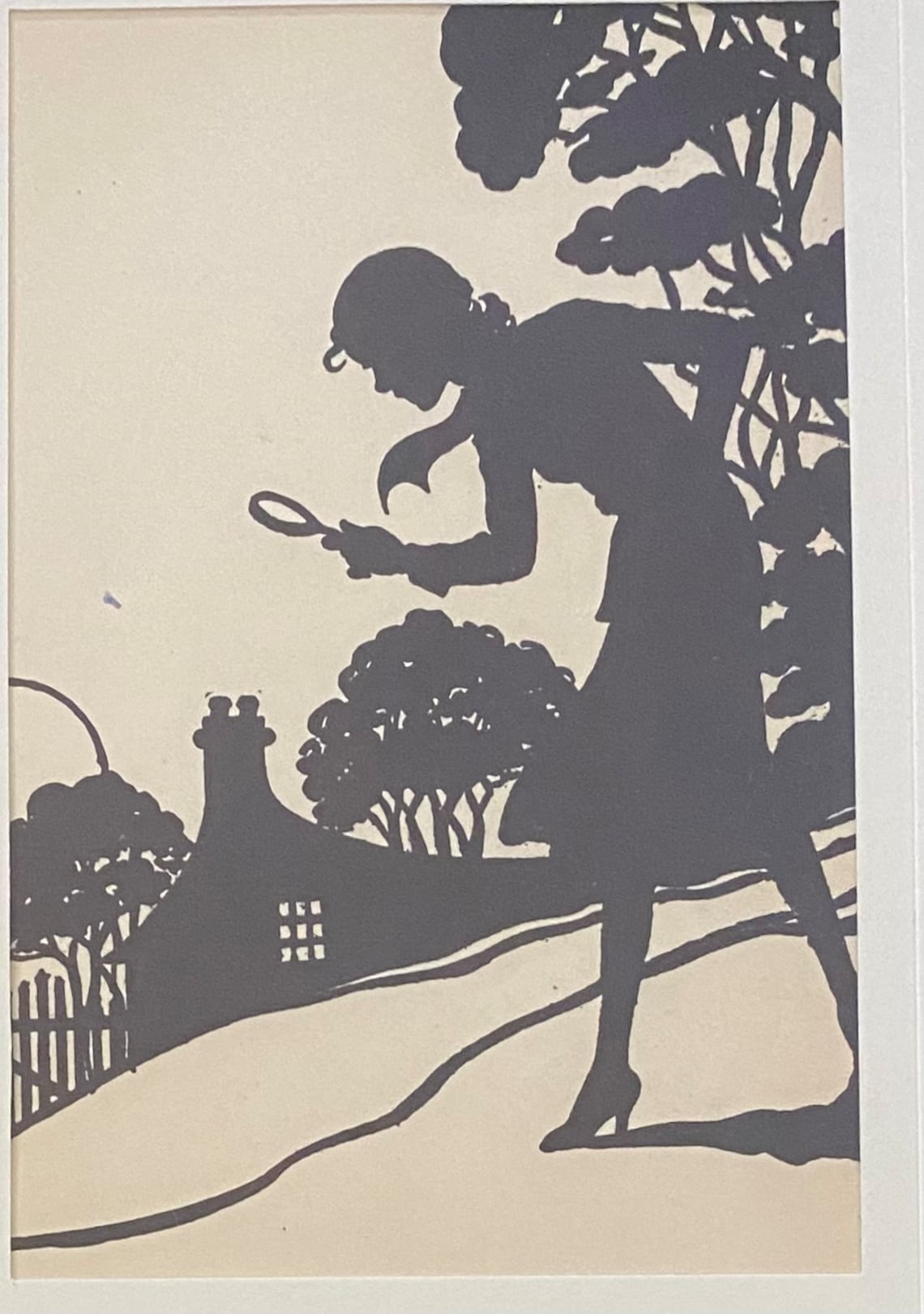 Framed Nancy Drew Pictures Book Endpaper and Illustration - Etsy