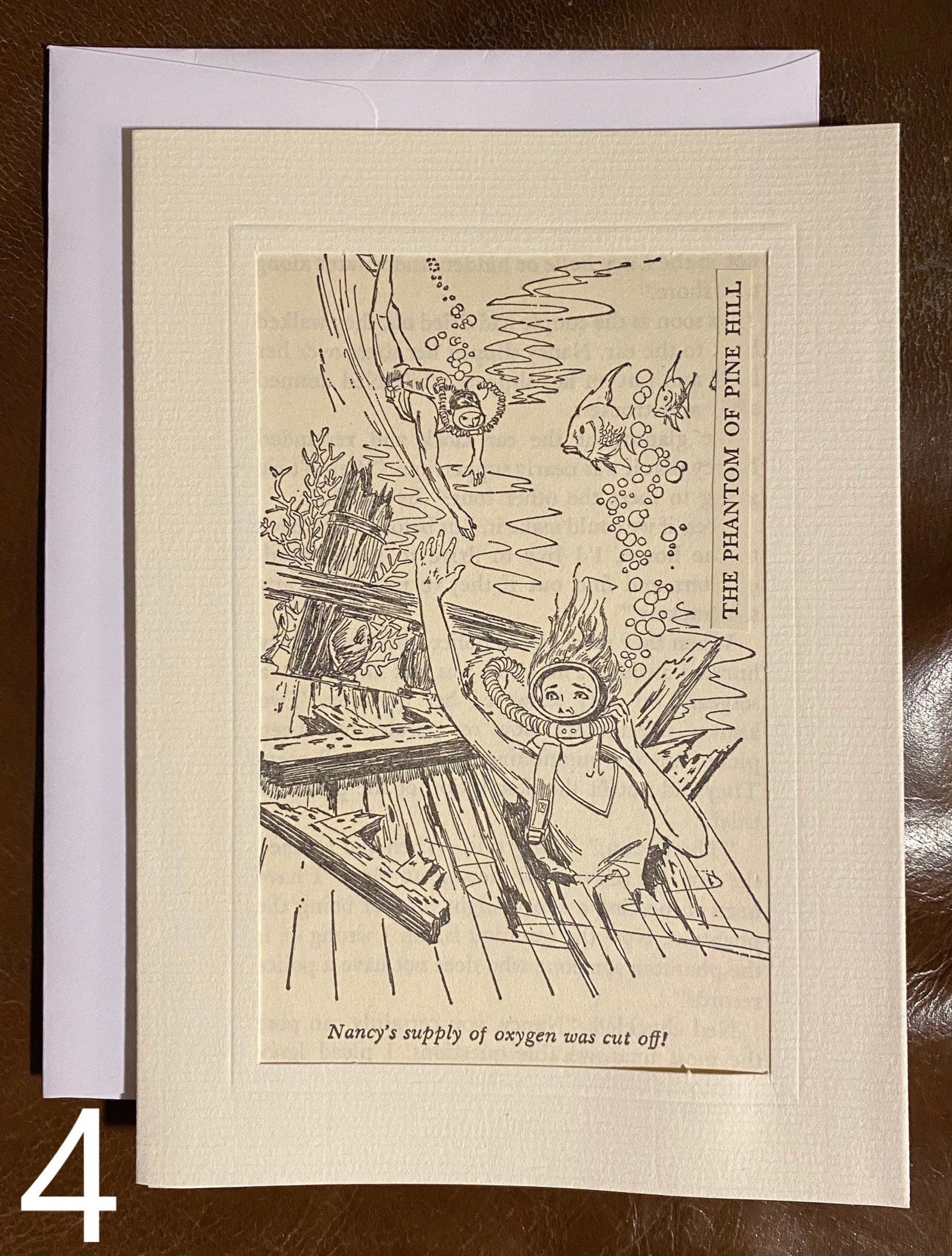 Nancy Drew Cards From Book Illustrations UPCYCLED CARDS 1 | Etsy