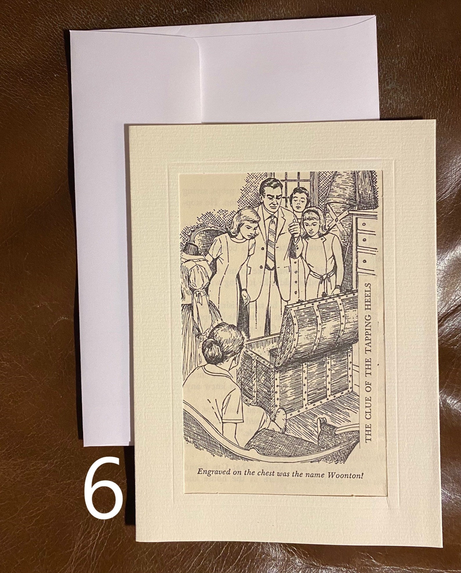 Nancy Drew Cards from Book Illustrations UPCYCLED CARDS 2 | Etsy