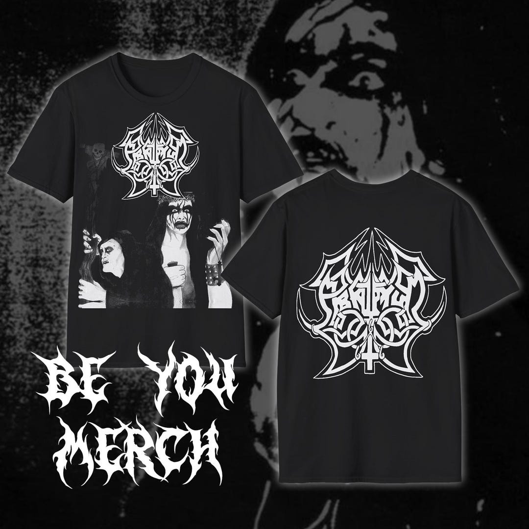T-shirt Abruptum - Black Metal T-shirt - Evil Genius Album - W ...