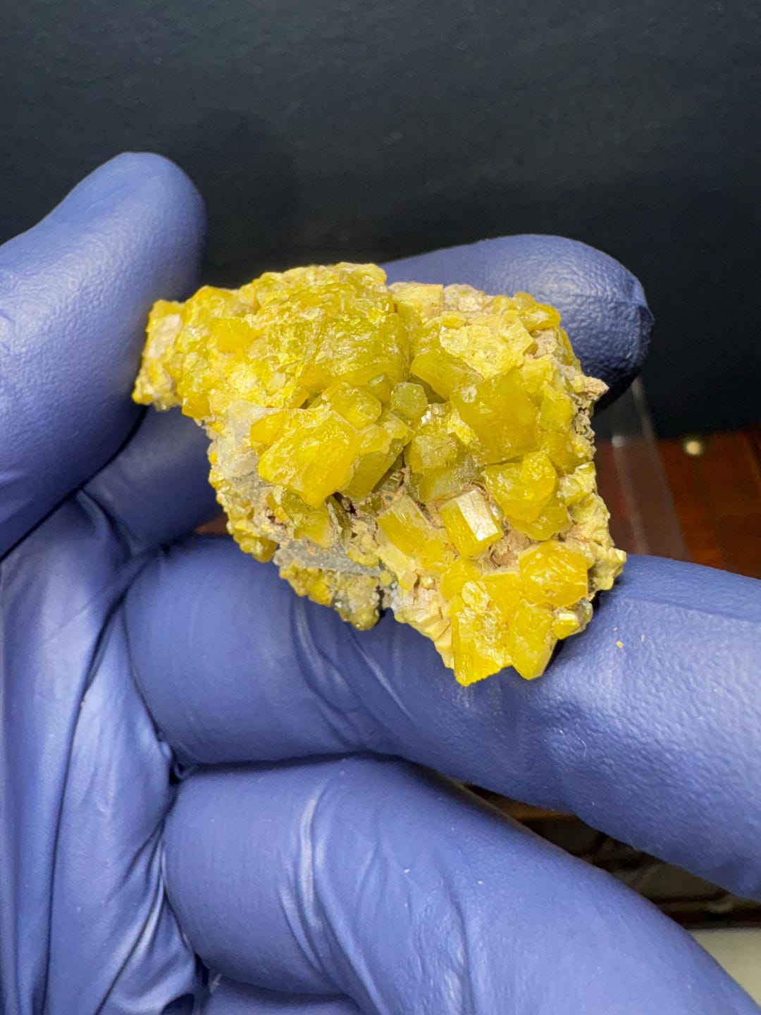 Pyromorphite Mimetite Mexico Mine Caldbeck Cumbria England Natural ...