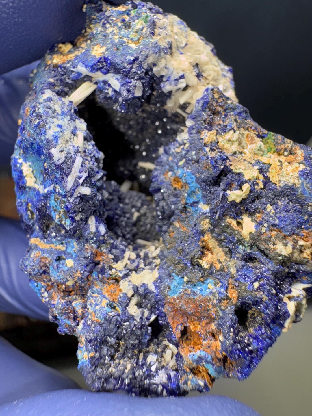 Azurite Cerrusite Specimen France Looks Like Tsumeb Natural Crystals ...