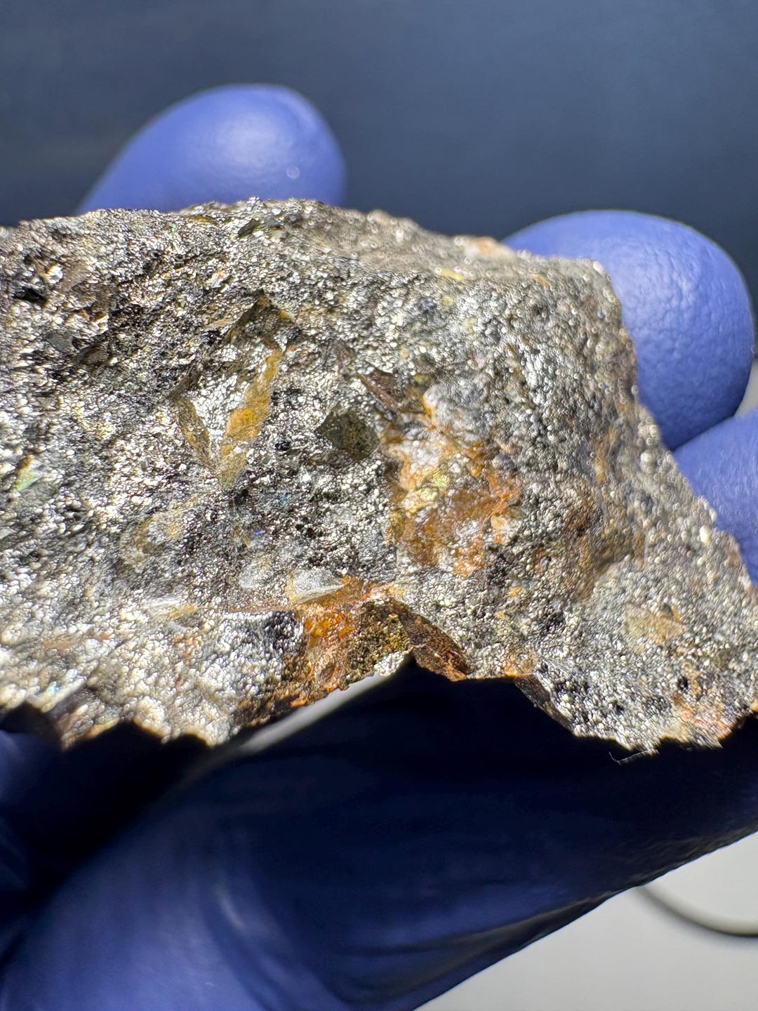 Pyrrhotite Magnetic Specimen Drag Tysfjord Nordland Norway Natural ...