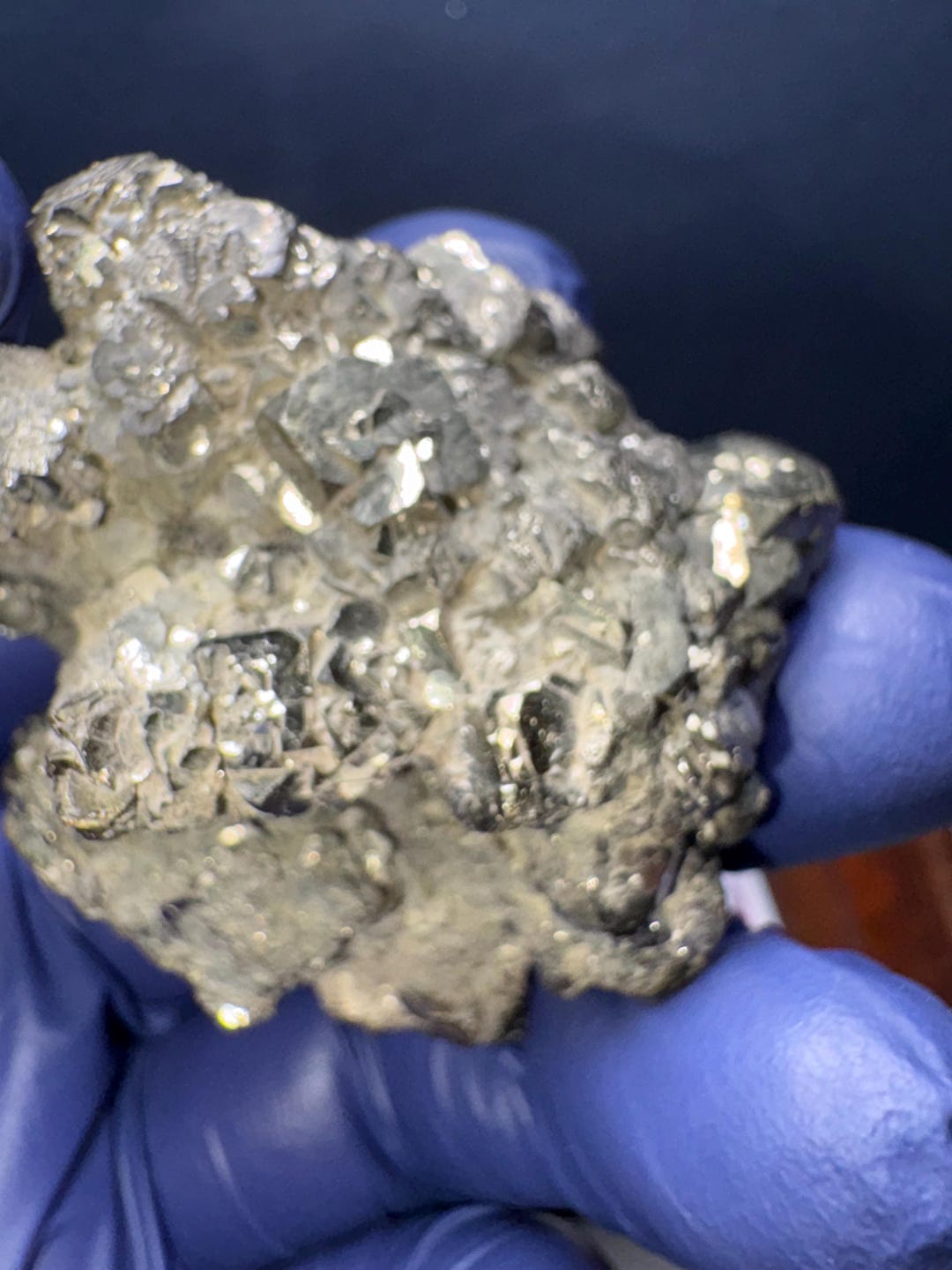 Pyrite Specimen Fools Gold Hilston Beach East Yorkshire England Natural ...
