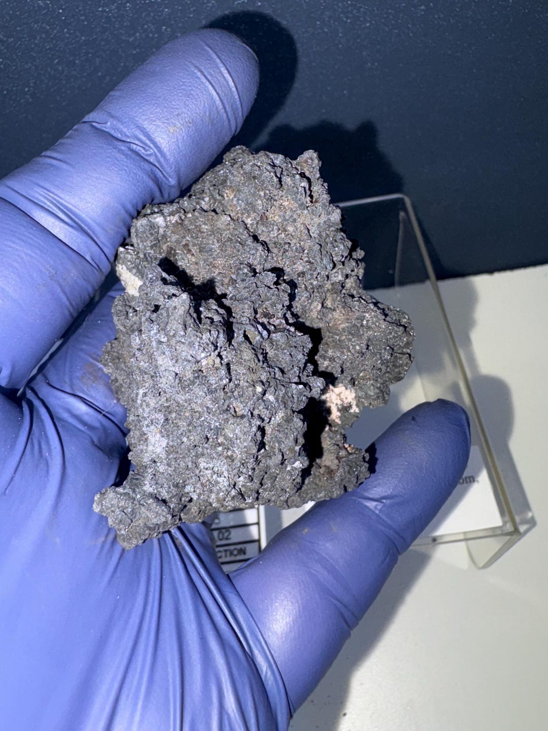 Hausmannite Black Rare German Specimen Natural Crystals Minerals Decor ...