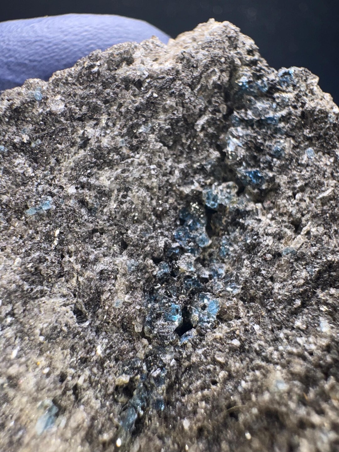 Stunning Hauyne Specmen Pumice Quarry Mendig Eifel Region Germany ...