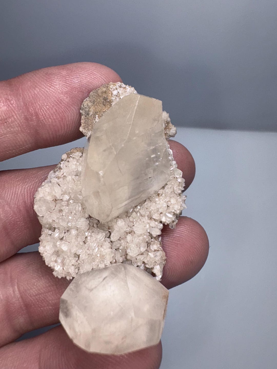 Calcite Natural Mineral Crystal Specimen Mineral Closed Mine Down Shaft ...