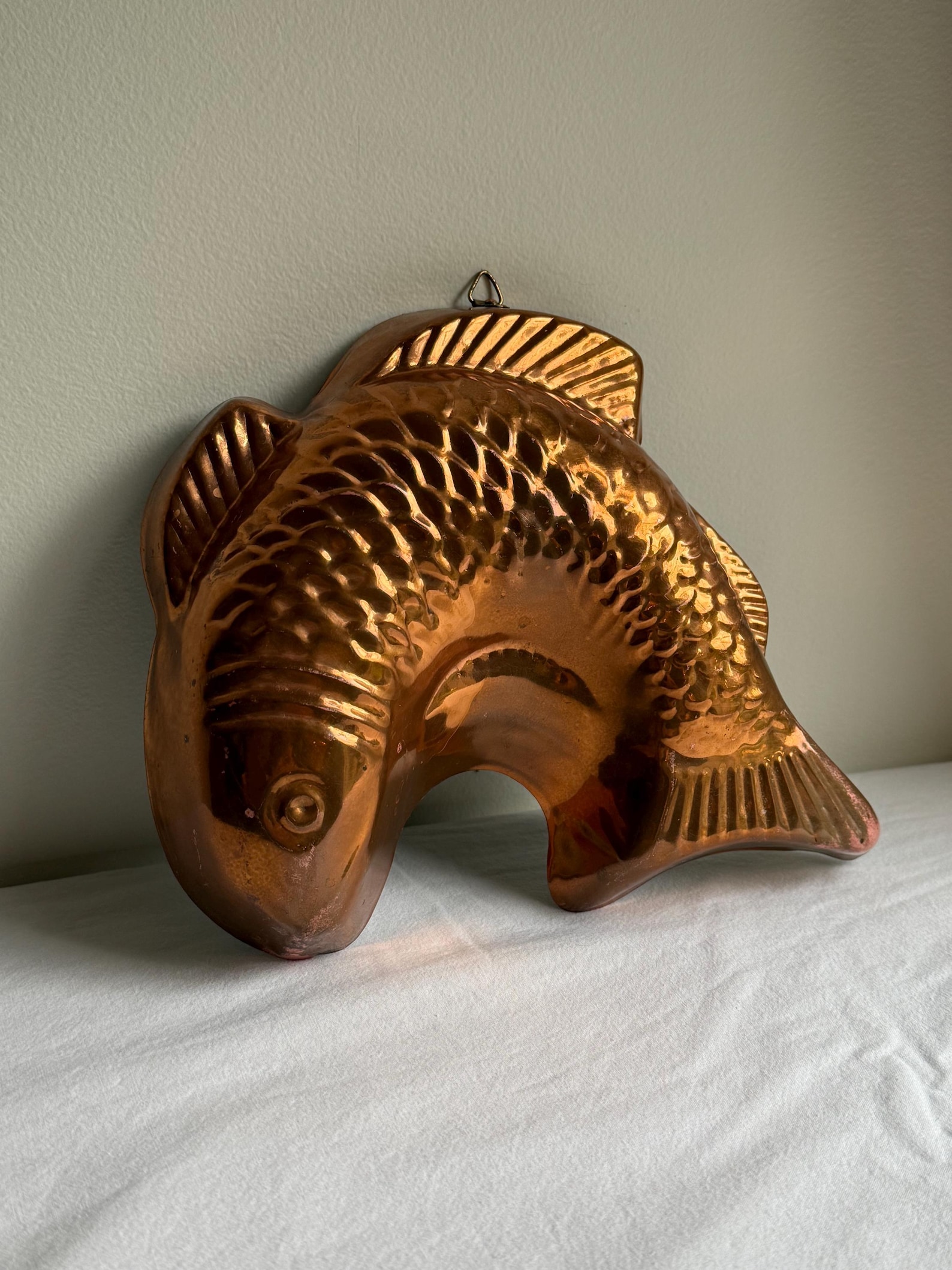 Vintage Copper Fish Mold – Made in Korea, Wall Hanging Kitchen Decor - Etsy