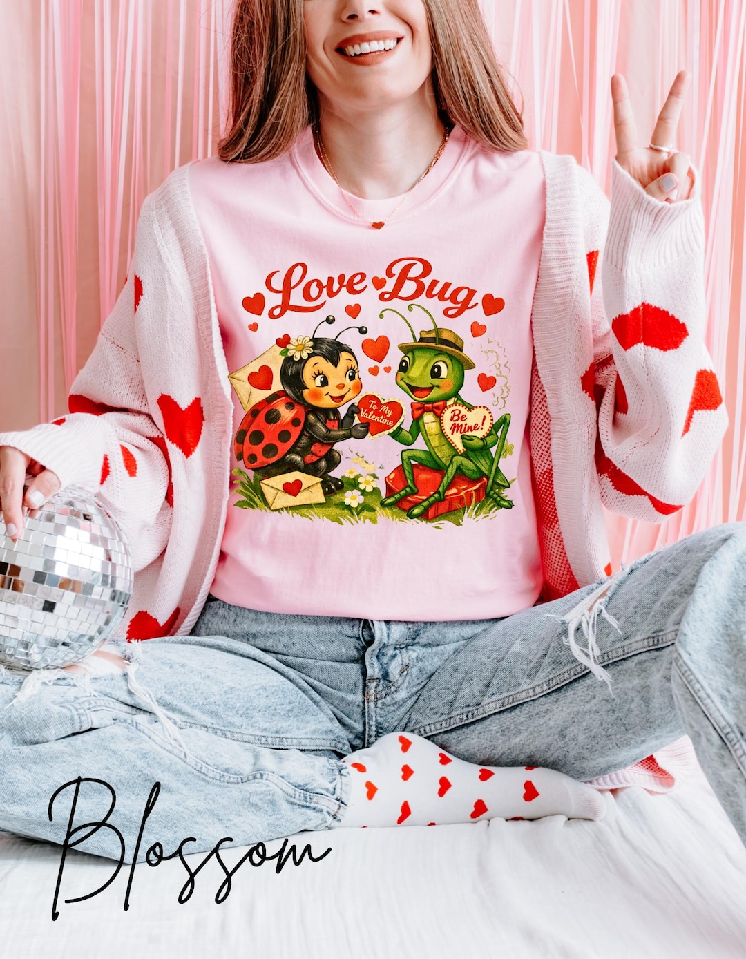 Love Bug Valentines Shirt Comfort Colors - Etsy