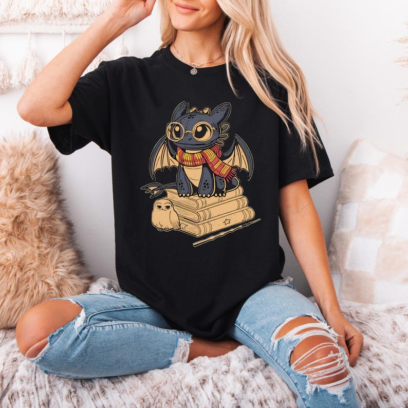 Toothless Retro Shirt, Epic Universe Toothless Shirt, Dragon Gryff ...