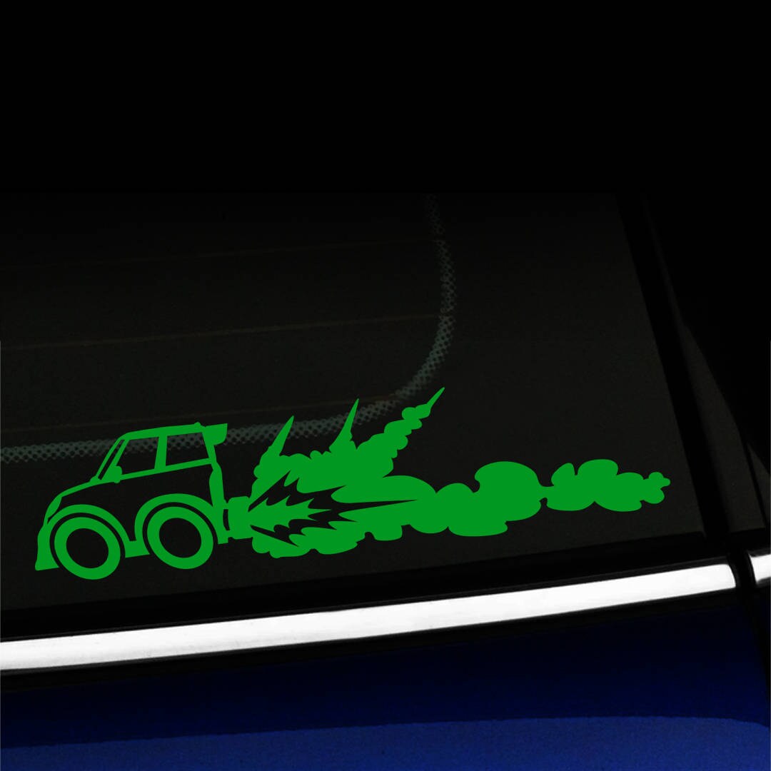 Rocket Car Decal - Etsy