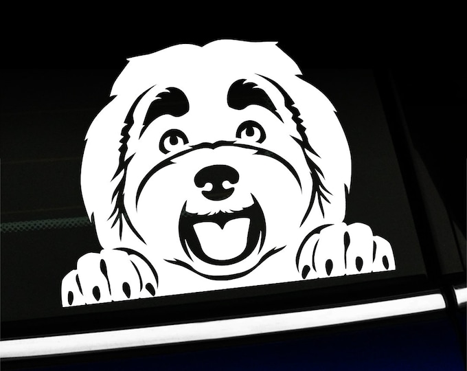 Peeking Lab Labrador Retriever Decal - Etsy