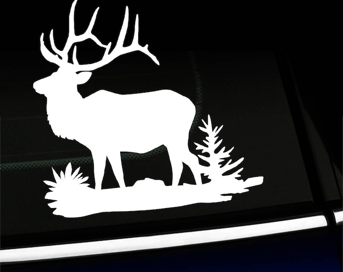 Mule Deer Buck Decal - Etsy