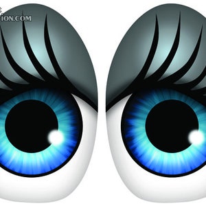 Under the Bonnet Eyes Stickers for First Gen MINI Coopers - Etsy Canada