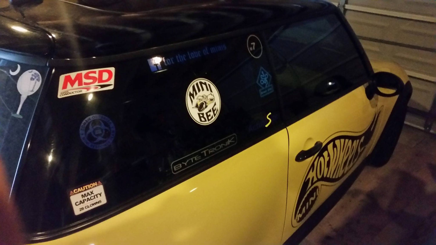 Caution Max Capacity 28 Clowns Funny Sticker for MINI Cooper - Etsy