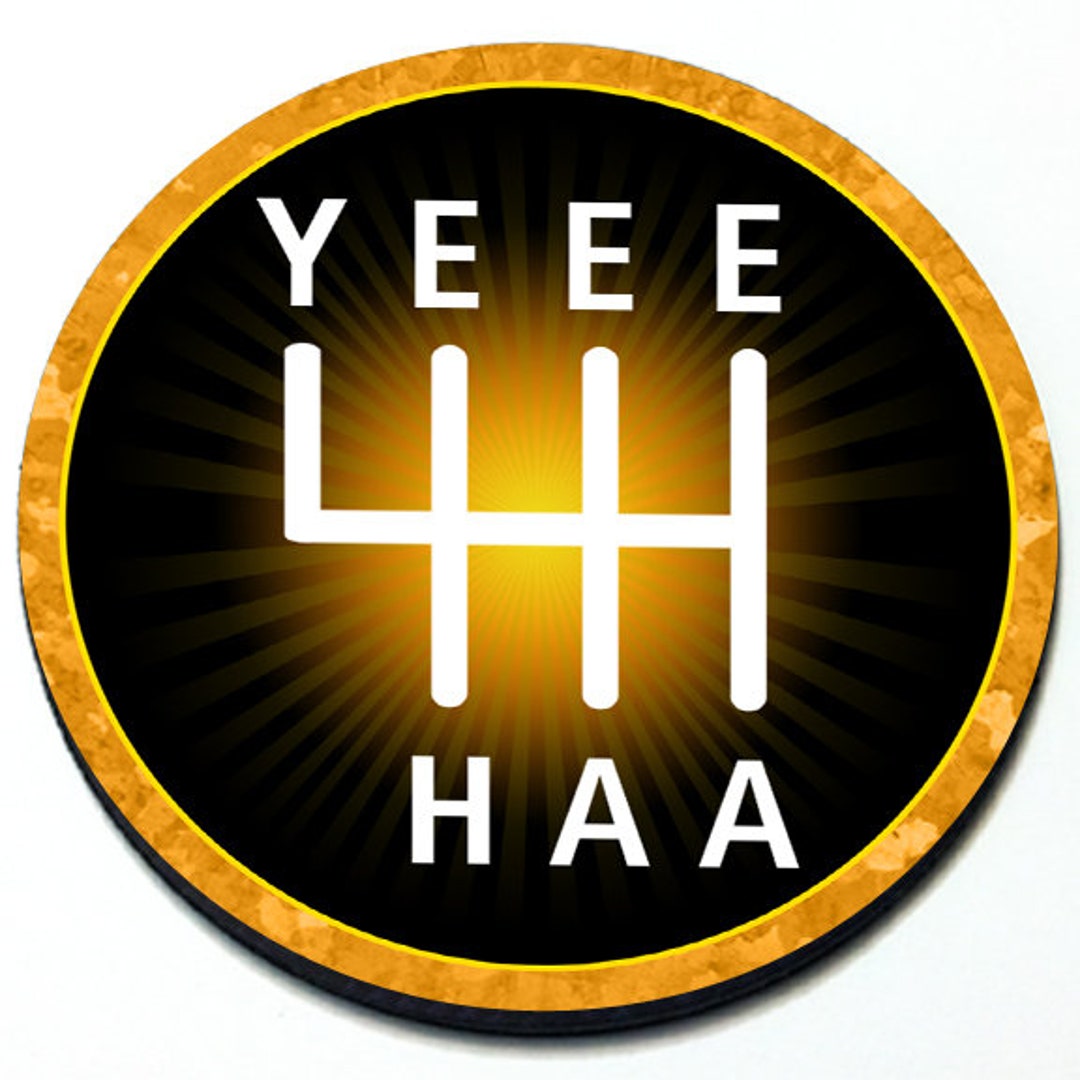YEEEHAA - Magnetic Grill Badge for MINI Cooper - Etsy