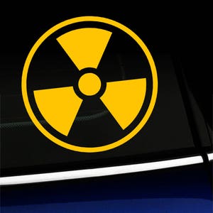 Nuclear Symbol Decal | Etsy